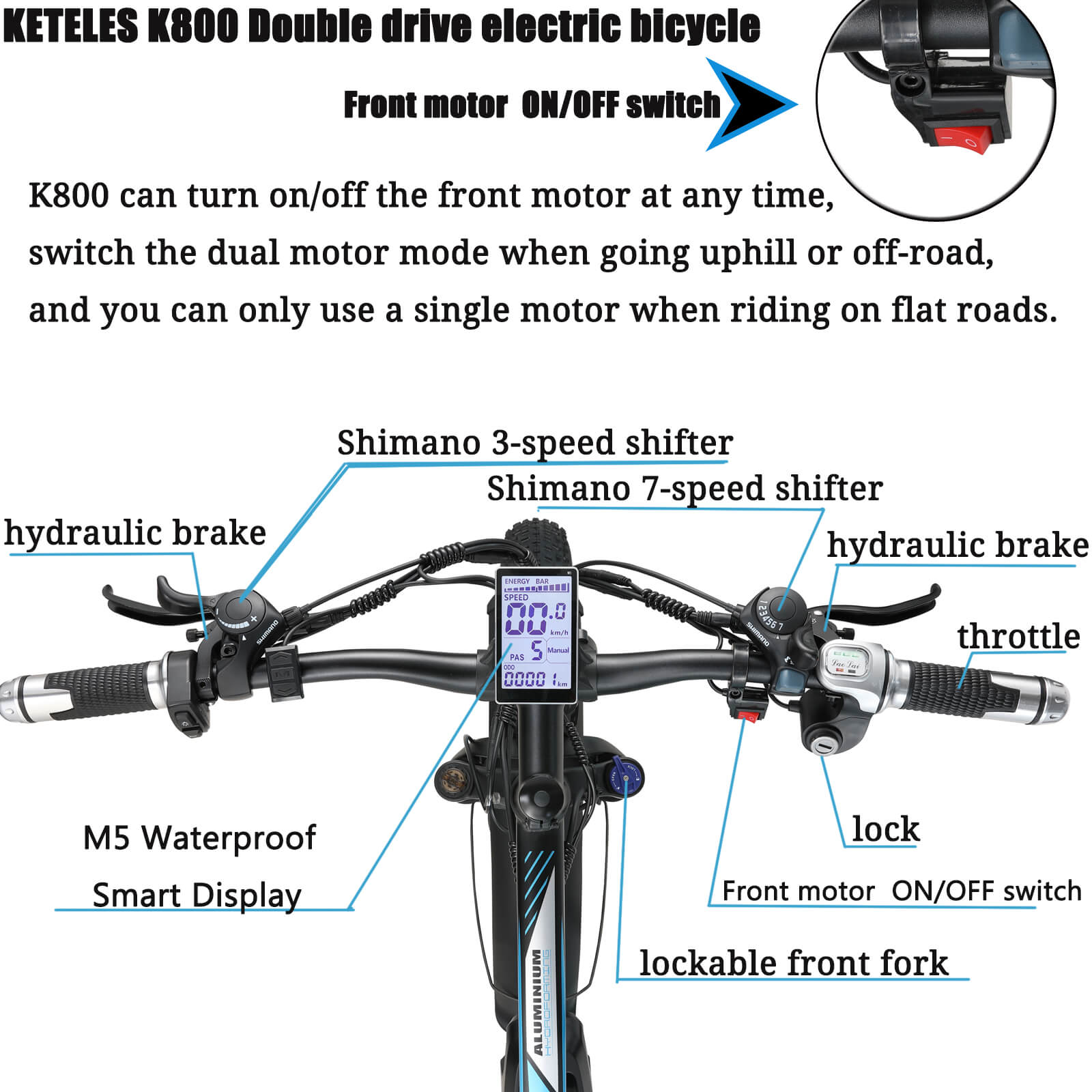 KETELES K800 Electric Bike 48V 23AH 2000W | KETELES Canada– KETELES CANADA